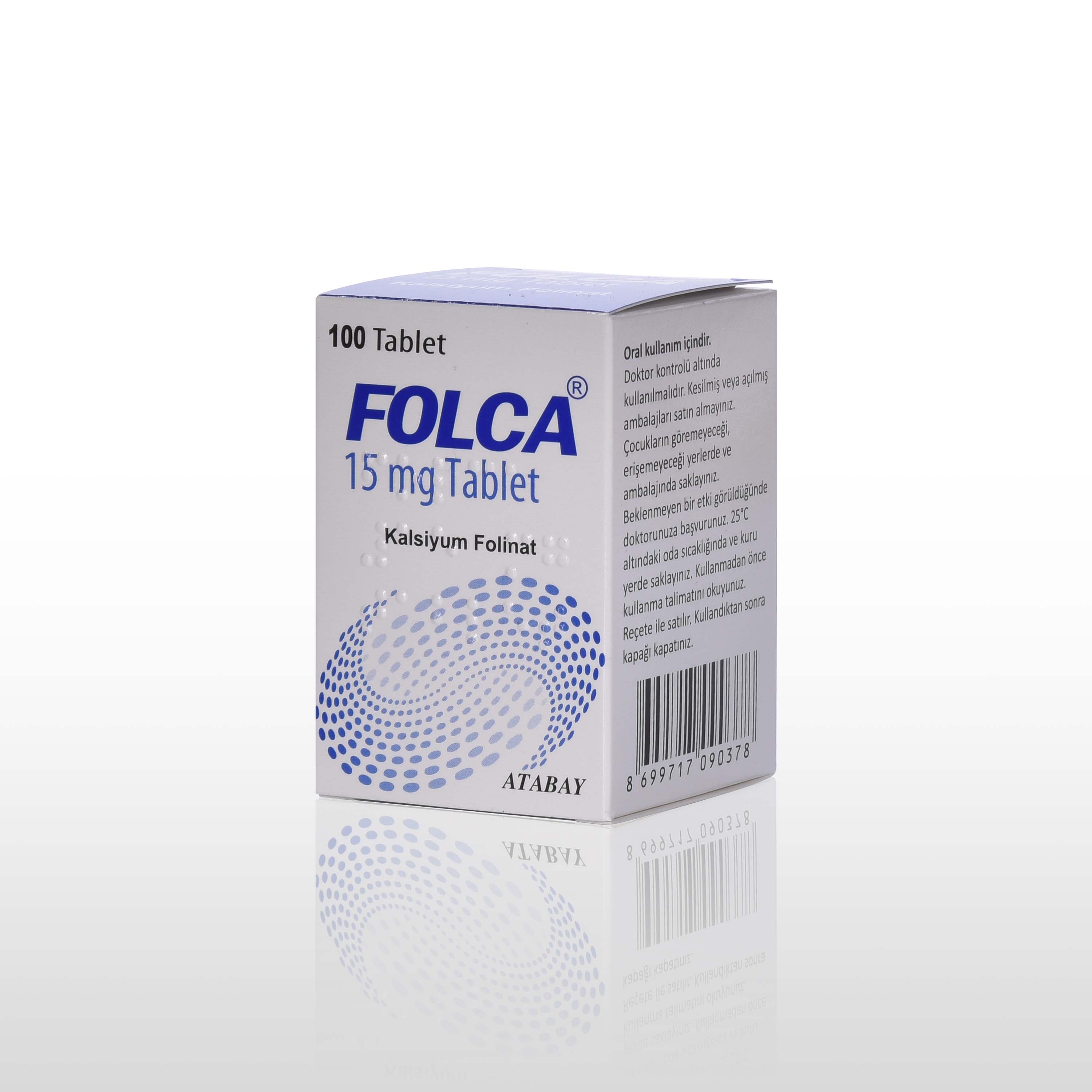 FOLCA 15 mg Tablet – Atabay