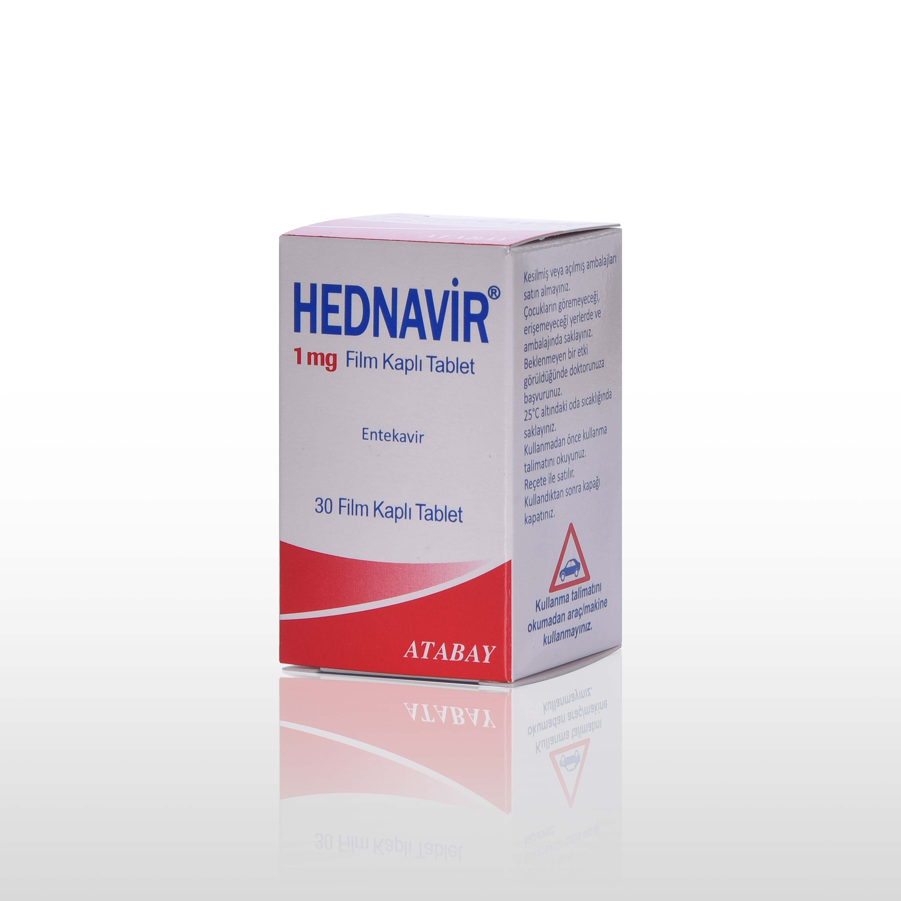HEDNAVİR 1 mg Film Tablet | Atabay