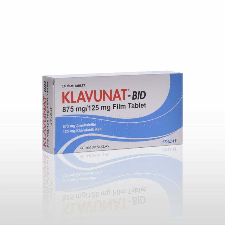 KLAVUNAT BID 1000mg Film Tablet - Atabay