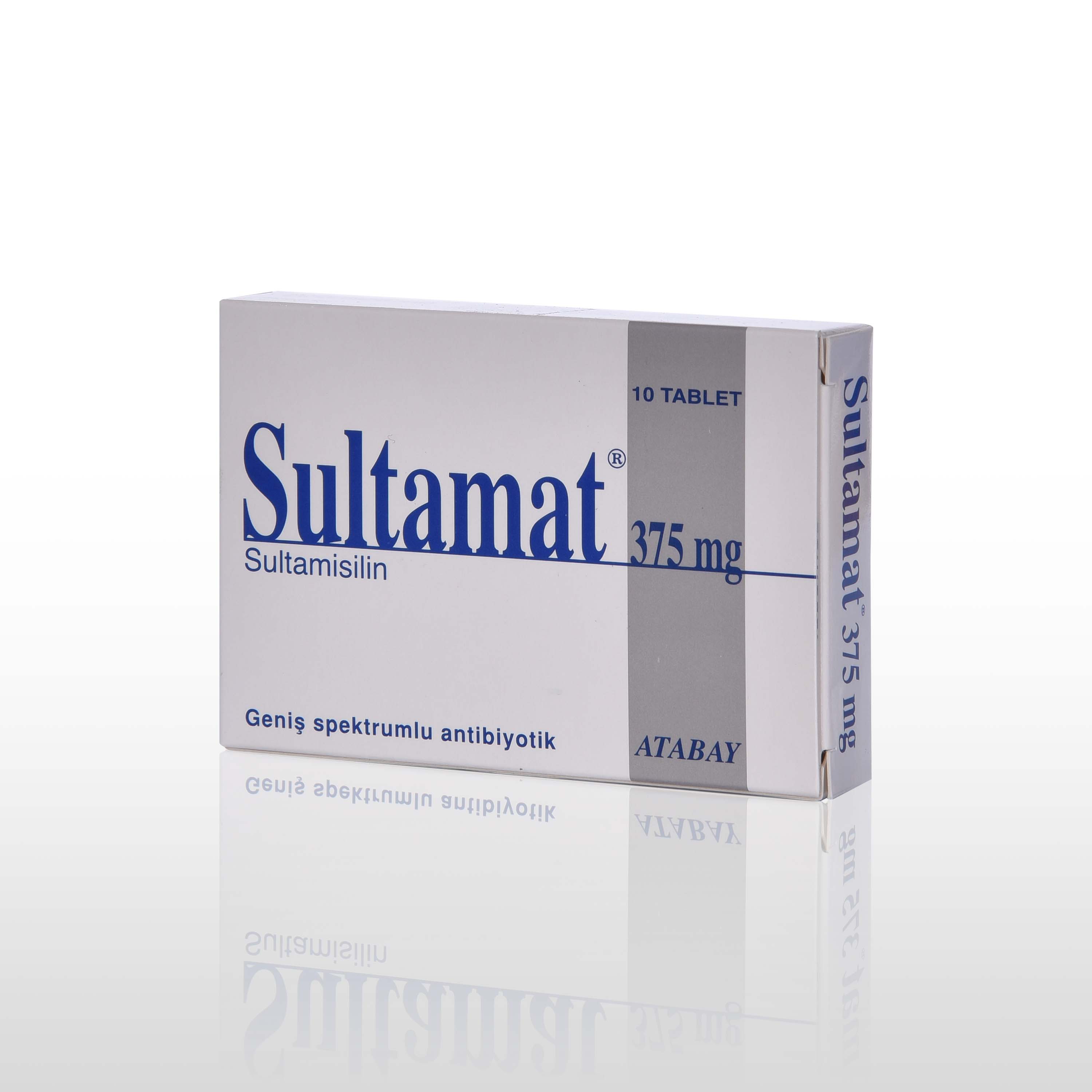 SULTAMAT 375 mg Tablet – Atabay