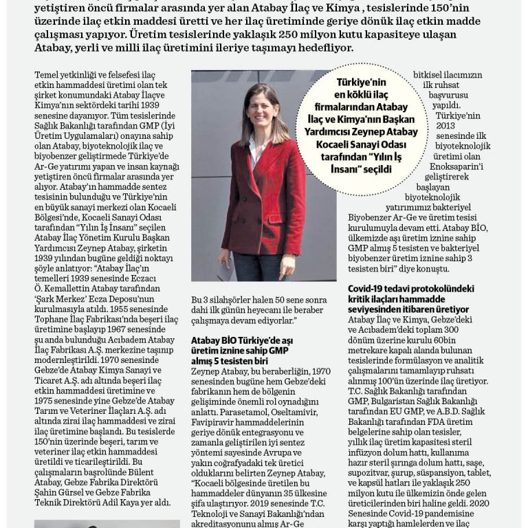 Atabay | Geçmişten Geleceğe Sağlık