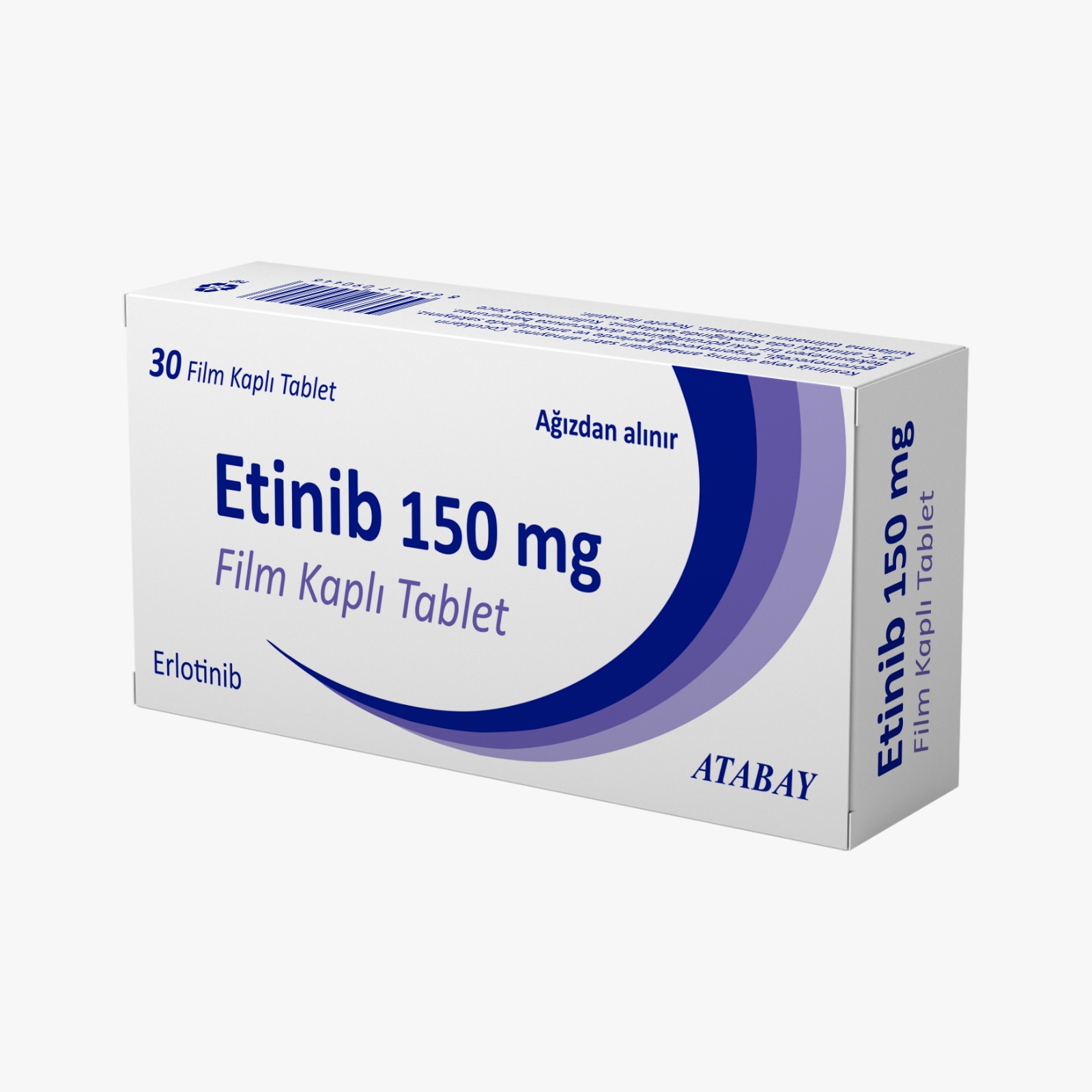 Etinib 150mg 30 Film Kaplı Tablet – Atabay