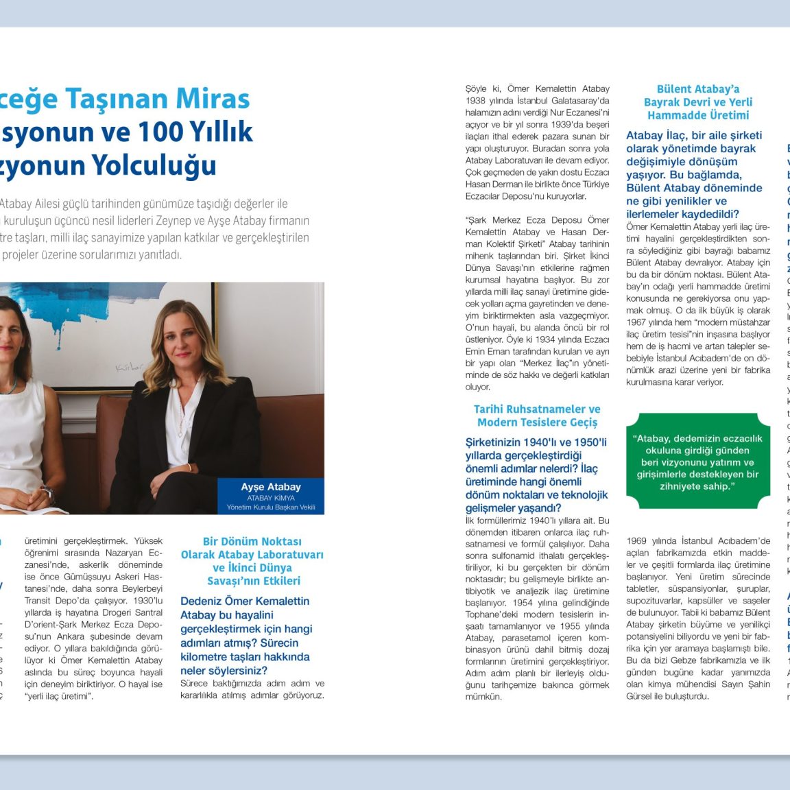 Atabay | Geçmişten Geleceğe Sağlık