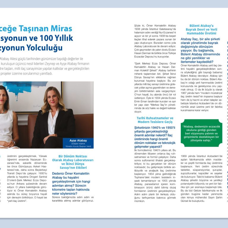 Atabay | Geçmişten Geleceğe Sağlık